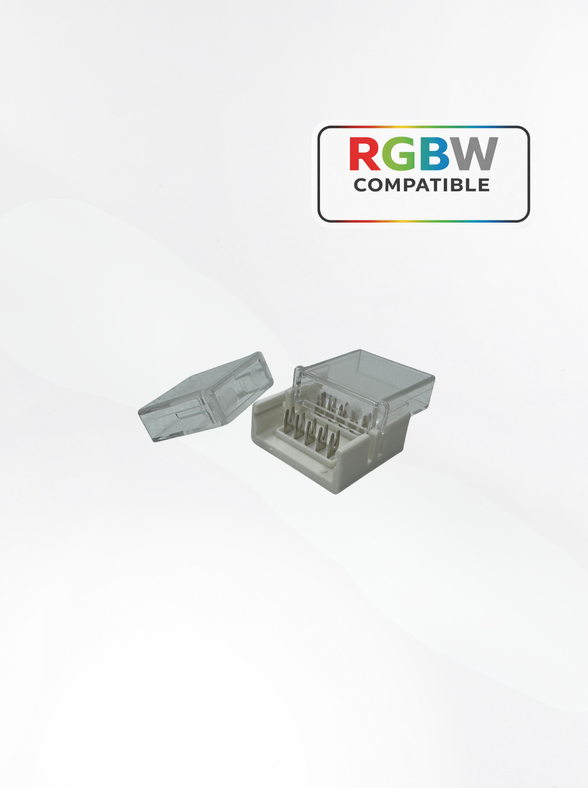 IP65 COB RGBW Strip-to-Strip Connector, 5-Pin, Locking Seal Cap (Water ...